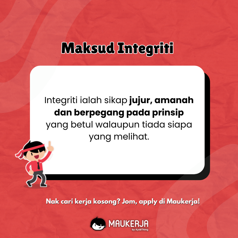 Maksud Integriti Dalam Pekerjaan: Lebih Dari Sekadar Jujur